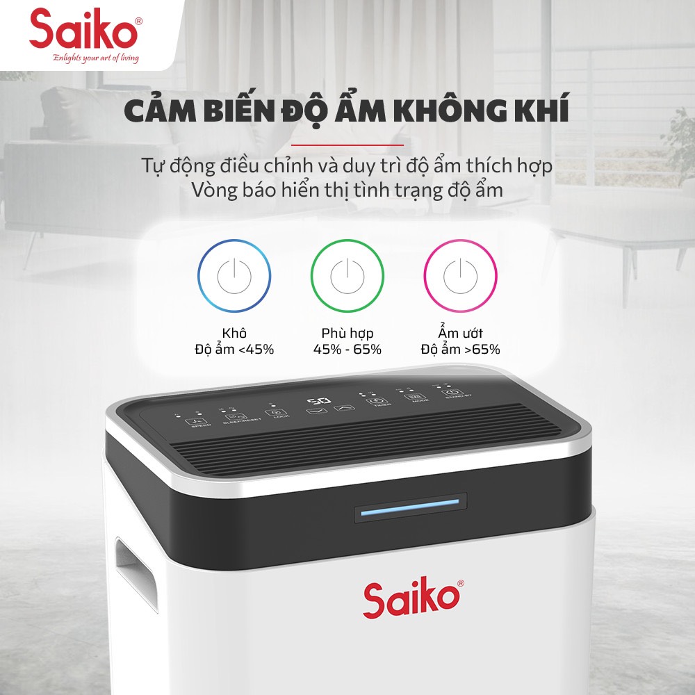 Máy hút ẩm Saiko HDF-20 công suất 20 lít/ngày